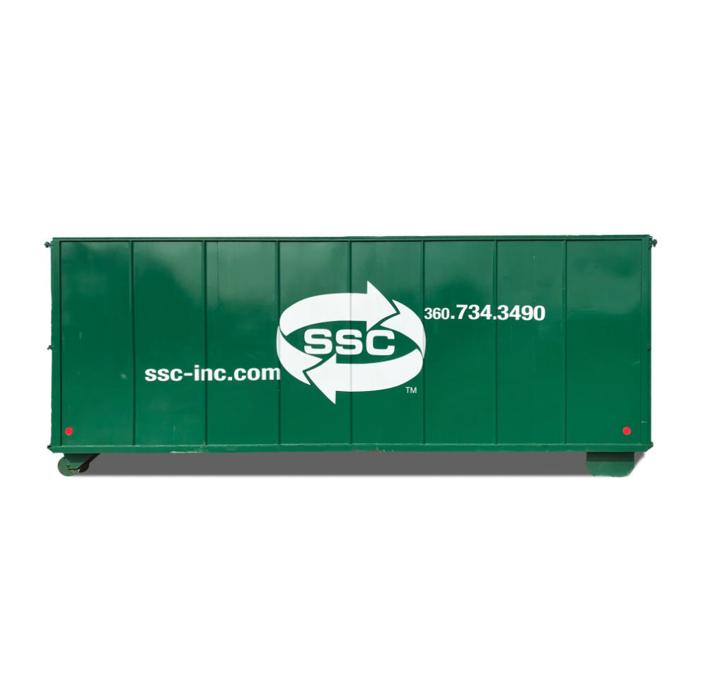 Residential Storage Container Rentals - Yard Waste Container | SSC